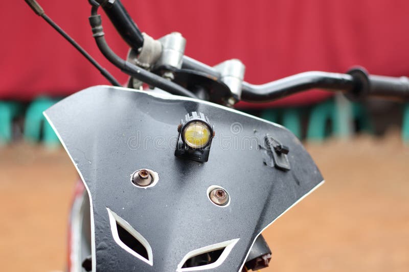 A Small LED Light As a Main Light Stock Photo - Image of closeup ...