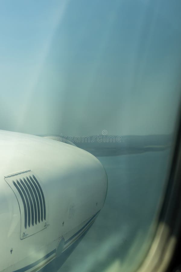 Small Light Aircraft Propeller Stock Photo - Image of engineering ...