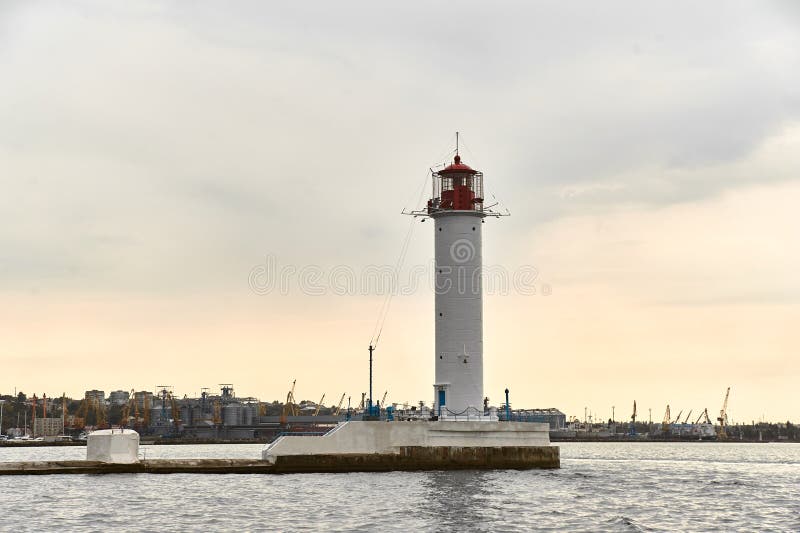 Lighthouse stock image. Image of coast, headlight, portland - 158067211
