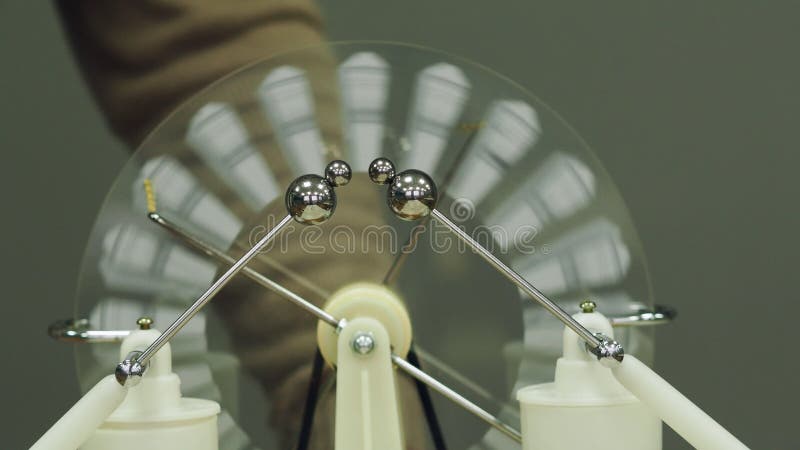 Demonstration of a Wimshurst Machine Stock Video - Video of interesting ...