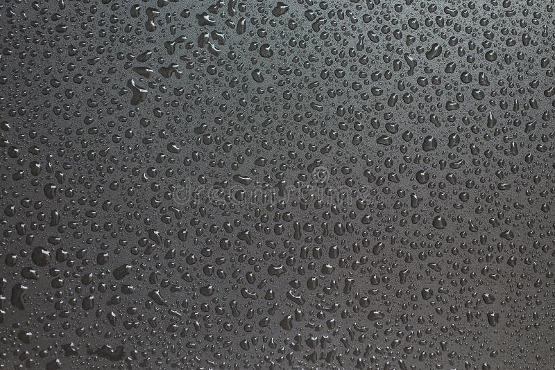 Small Liquid Drops on a Black Background Stock Photo - Image of throw ...