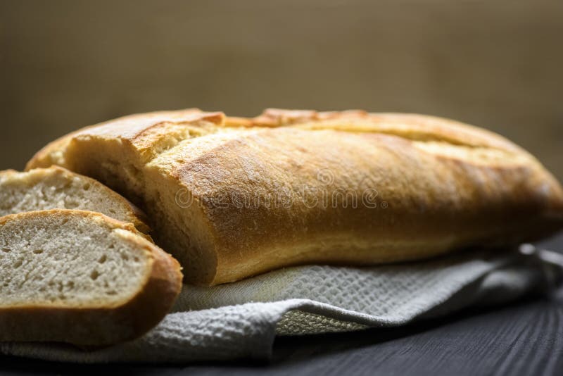 A small loaf of bread stock image. Image of lunch, bread - 132430937