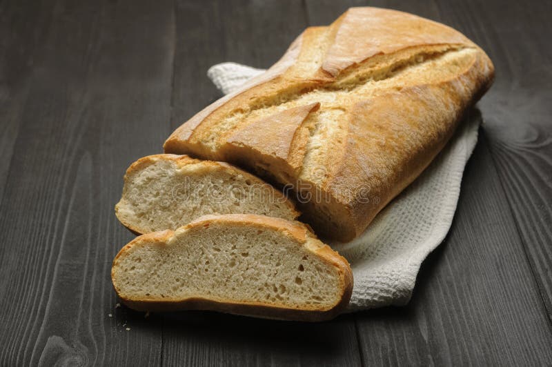 A small loaf of bread stock photo. Image of fresh, brown - 132431532