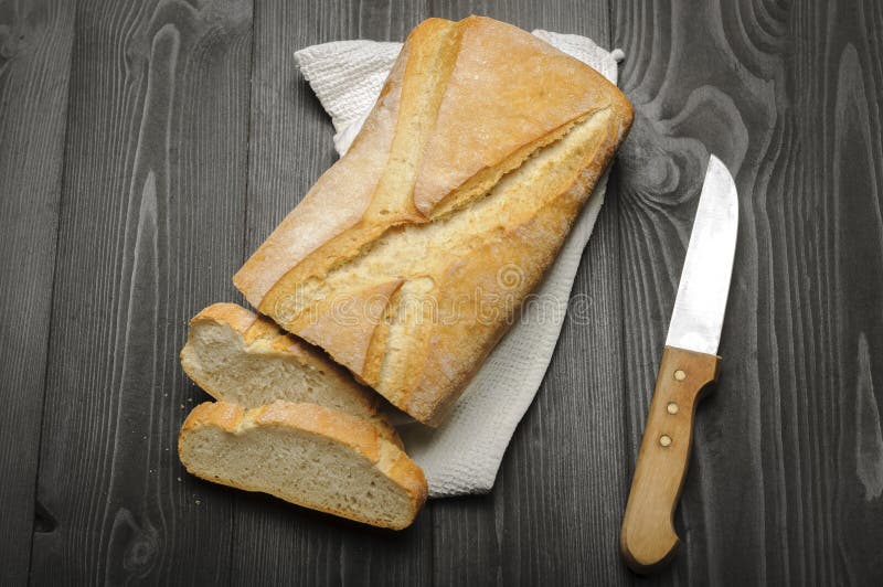 A small loaf of bread stock photo. Image of prayer, brown - 132431050