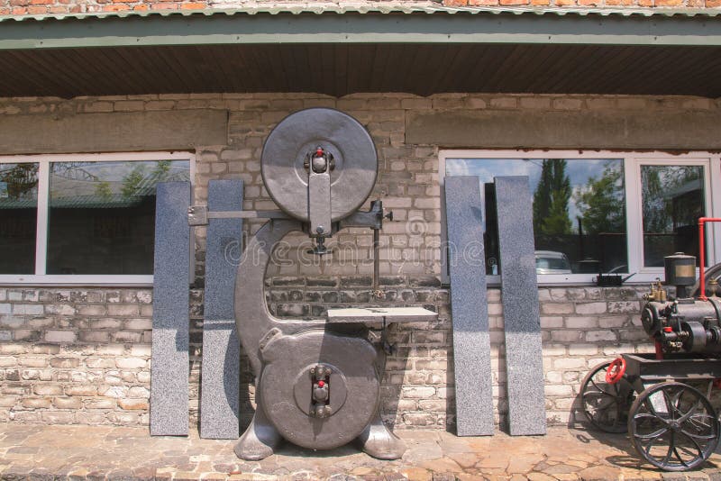 Small Locomotive Wheel and Engine Detail. Stock Photo - Image of ...