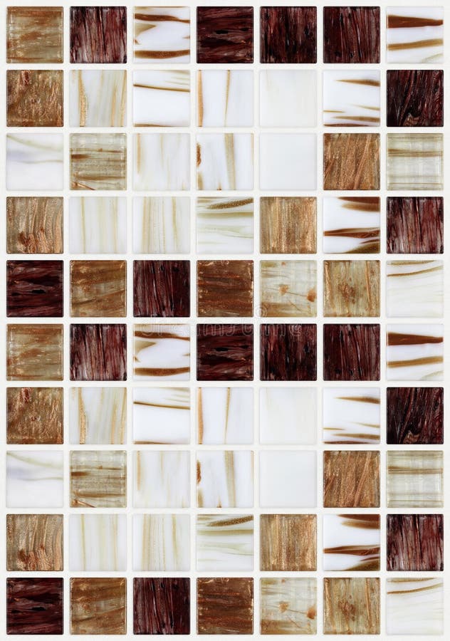 Small Marble Square Tiles with Color Effects Stock Image - Image of ...