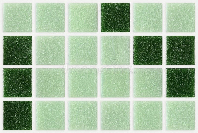 Small Marble Tiles Green Square Shiny Stock Image - Image of ...