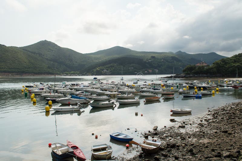 Small Marina editorial photo. Image of coast, port, mundaka - 47175781