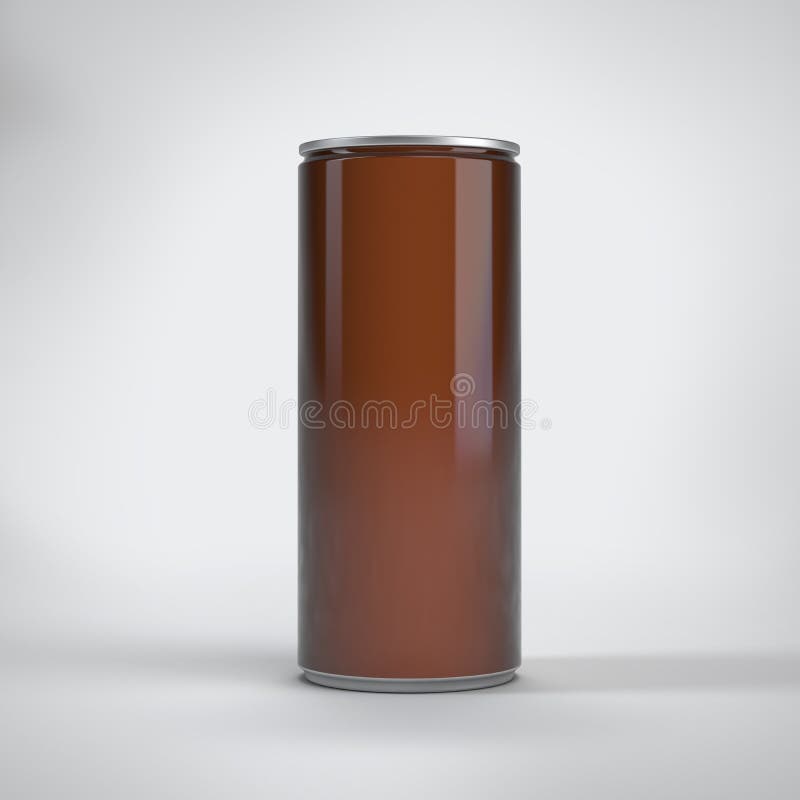 Small maroon can stock illustration. Illustration of white - 27171204