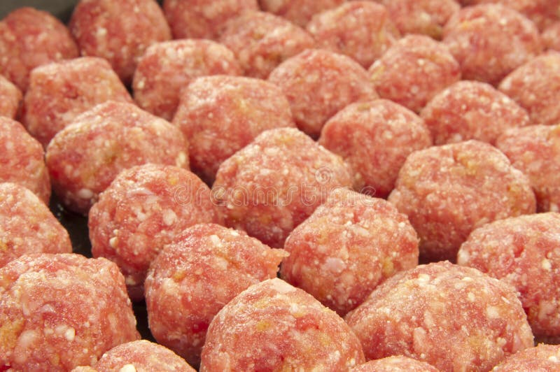 Small meat balls stock image. Image of patty, food, close - 18639573