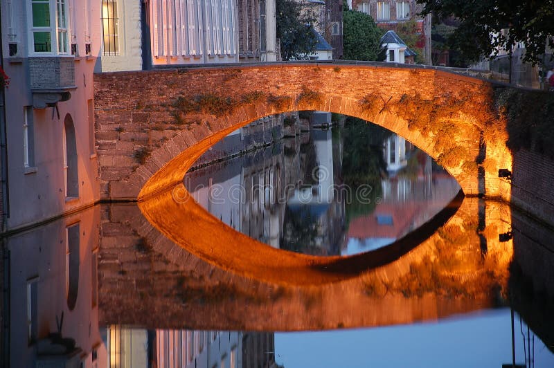 Small medieval bridge stock image. Image of cityscape - 91041461