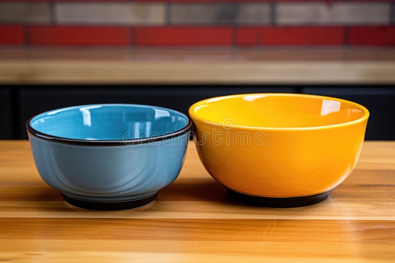 Small, Medium, Large Bowls for Portion Control Stock Illustration ...