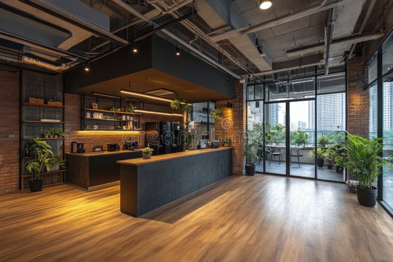 A Small and Medium-sized Enterprise (SME) Office, Modern and Functional ...