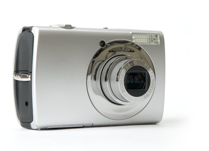 Compact Digital Camera, Empty Display Stock Image - Image of cameras ...