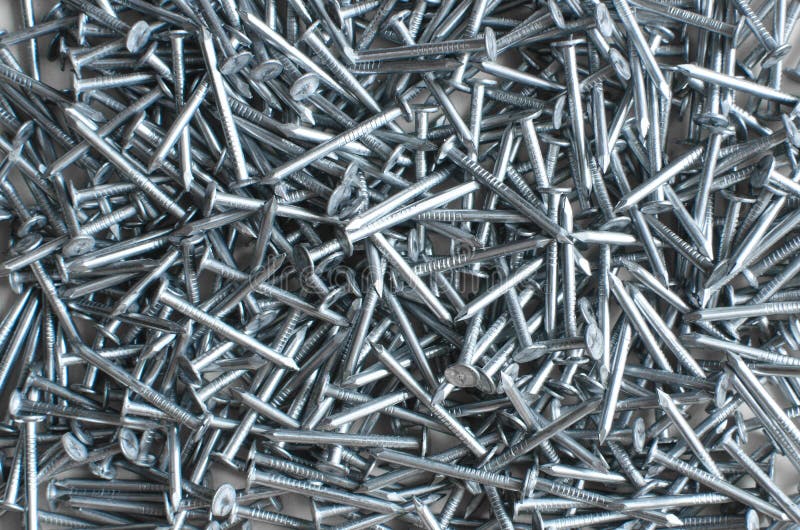 Small Metal Studs and Hammer-toned Image. Stock Photo - Image of ...