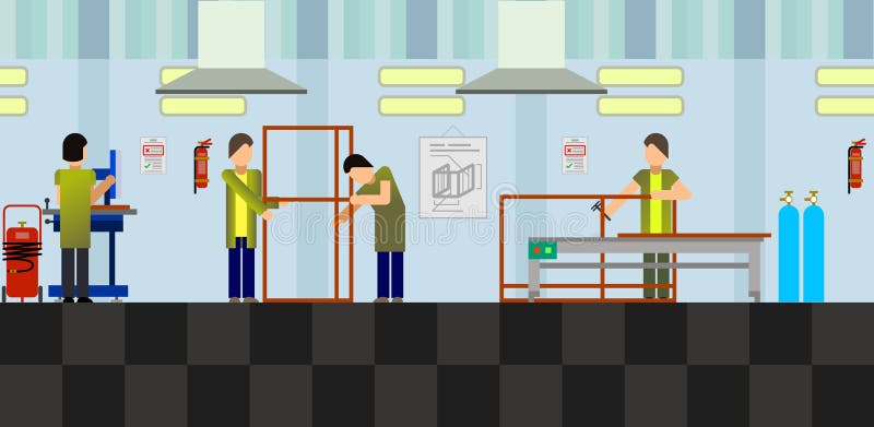 Welder welding pipe stock vector. Illustration of work - 62927198