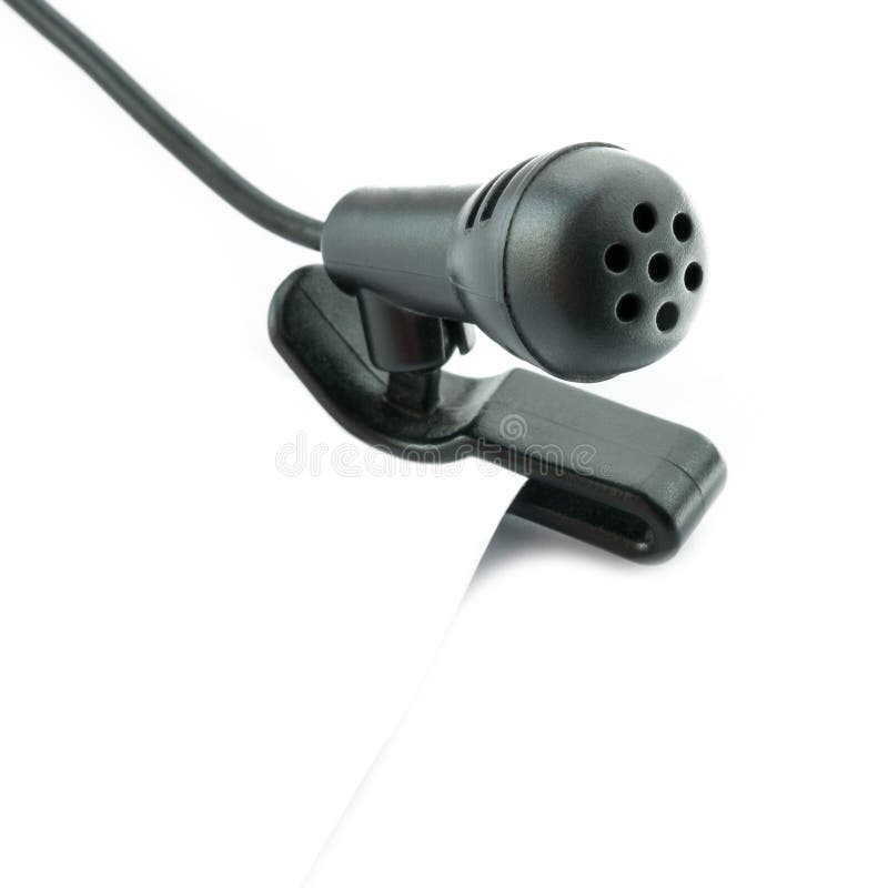 Computer microphone stock image. Image of communicating - 6553757