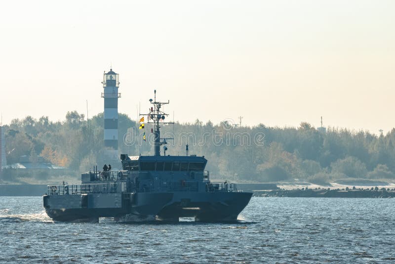 Small military ship stock photo. Image of ship, marine - 92267034