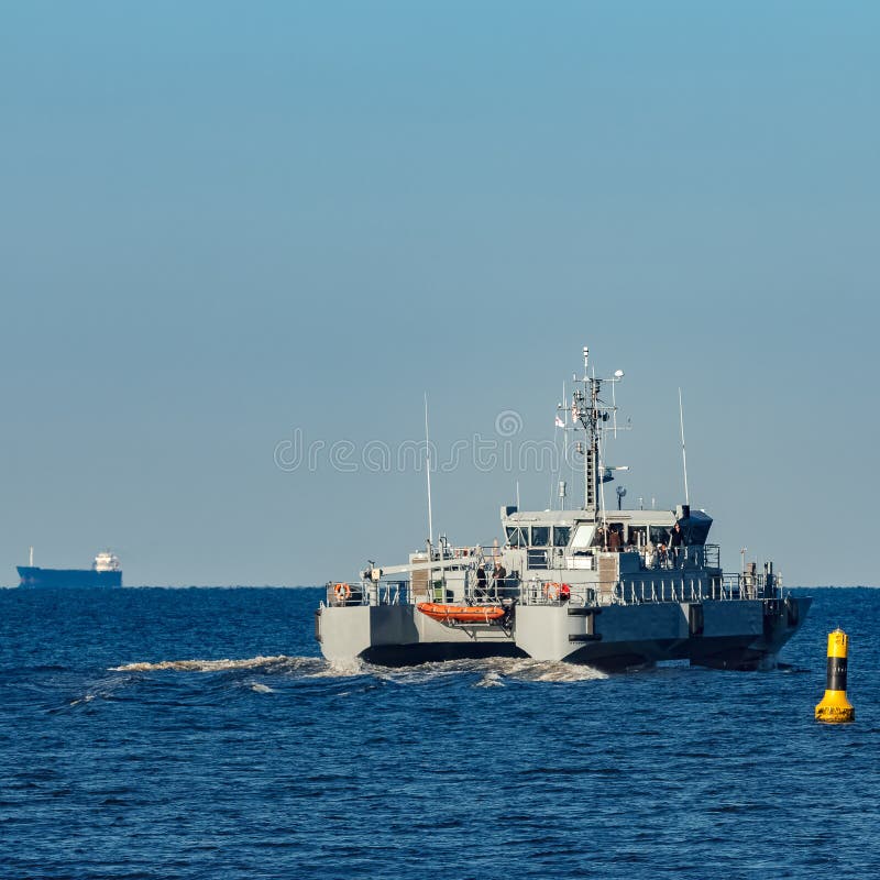 Small military ship stock photo. Image of naval, force - 92269616