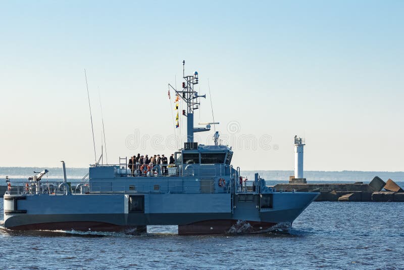 Small military ship stock photo. Image of armed, navy - 92270054