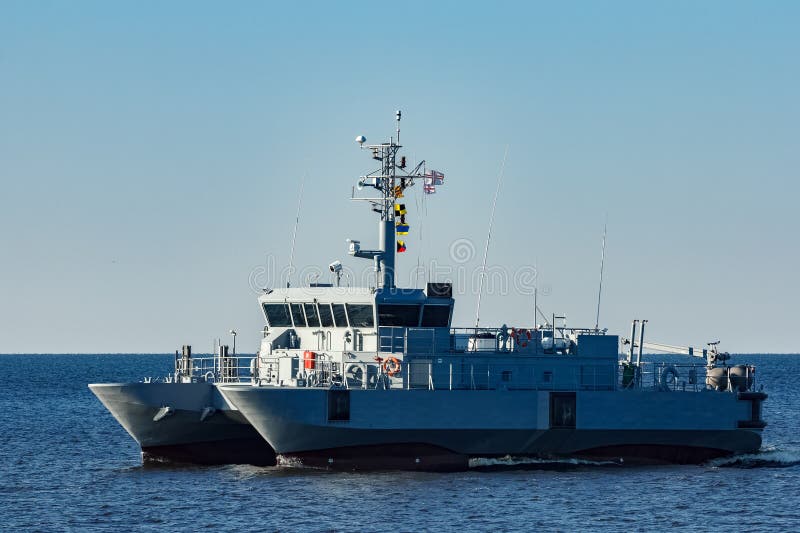 Small military ship stock image. Image of security, army - 94141961