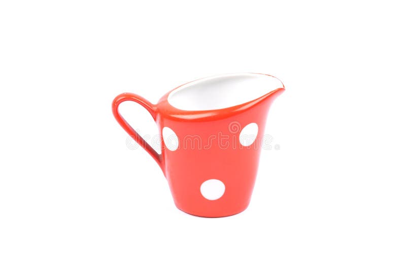 Small milk jug stock photo. Image of pattern, used, dishes - 45758174