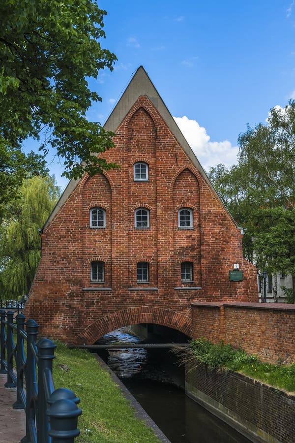 Small Mill and Bridge at the Zaanse Schans Stock Photo - Image of ...