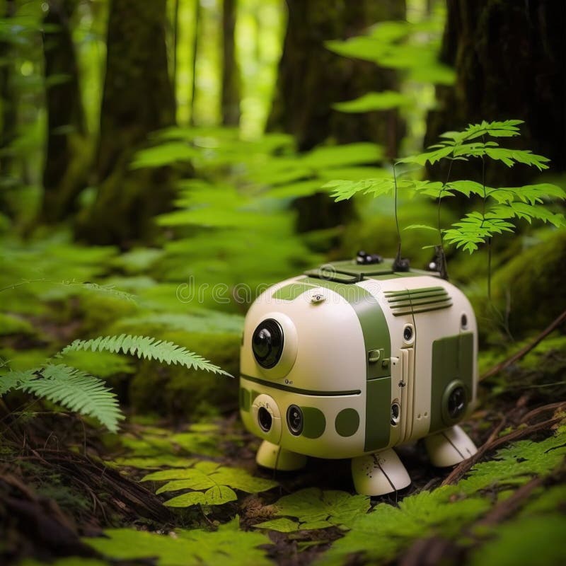 Small Mini Robot stock illustration. Illustration of love - 273702125