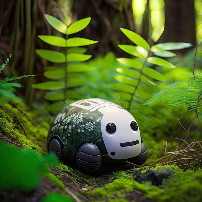 Small Mini Robot stock illustration. Illustration of details - 273702141