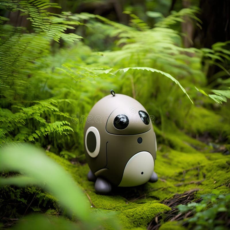 Small Mini Robot stock illustration. Illustration of lush - 273702148