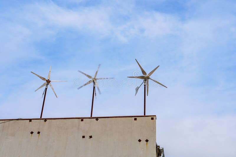 Small Mini Wind Turbines for Generating Electricity in an Urban ...