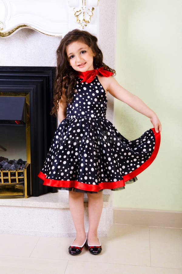 Small Model In A Dress Picture. Image: 8745262