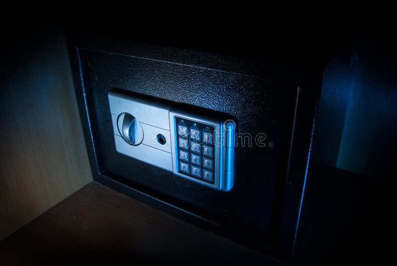 Modern and safe lock stock photo. Image of knob, metal - 3167784