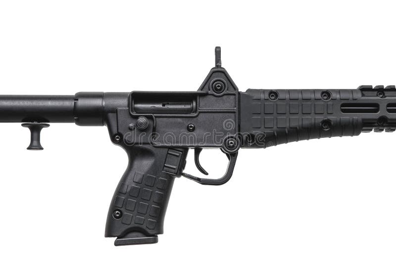 Small Modern Semi-automatic Folding Carabiner Isolate on a White ...