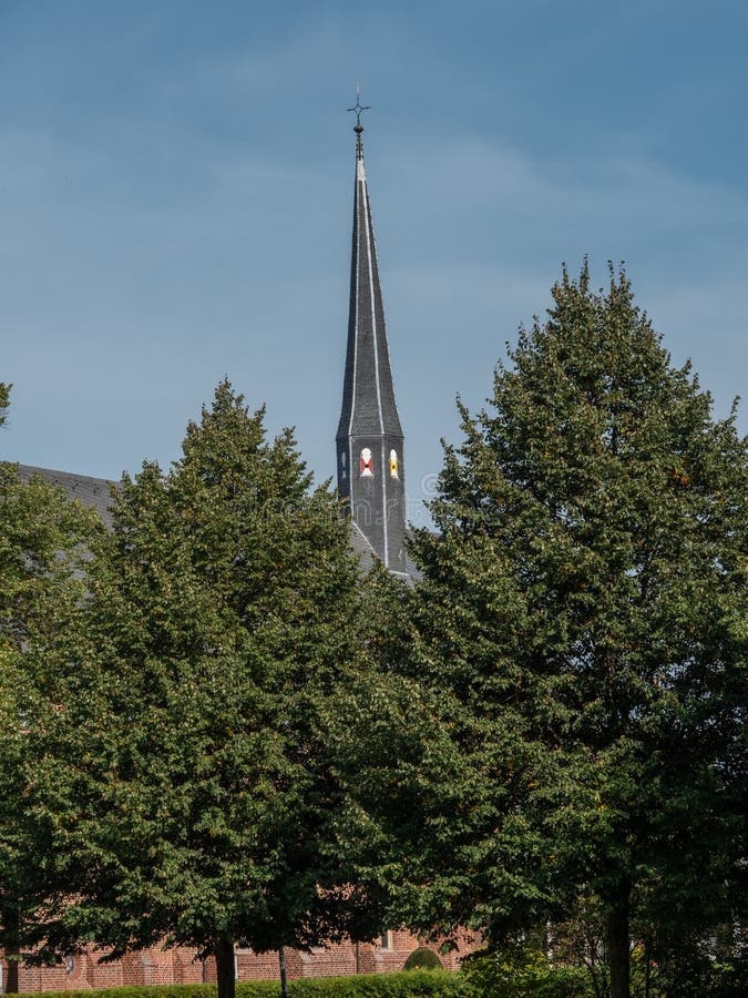 Monastery at Burlo in Germany Stock Image - Image of nature, summer ...