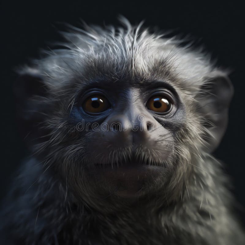 Monkey Headshot Stock Illustrations – 234 Monkey Headshot Stock ...