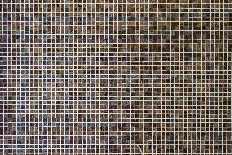 Small Mosaic Tiles Background Stock Image - Image of gray, background ...