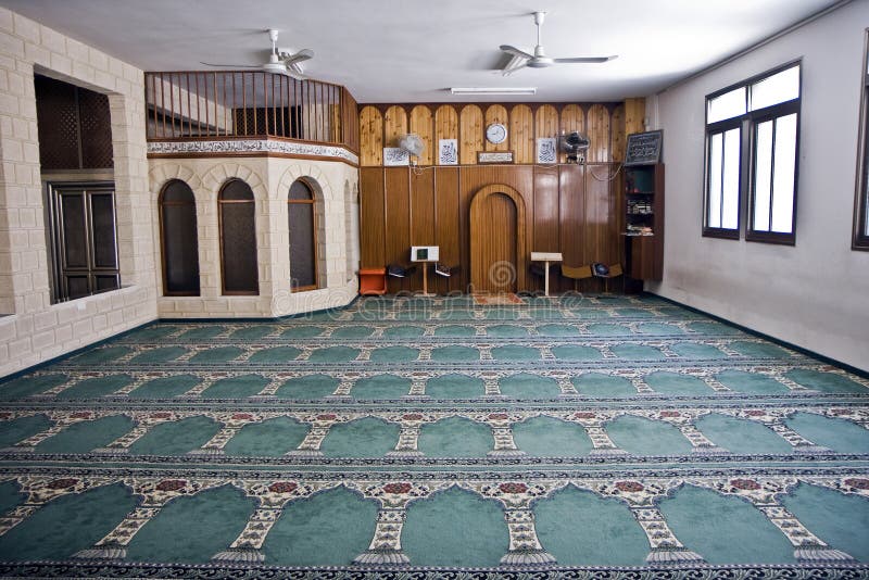 Small mosque interior stock image. Image of background - 23188975