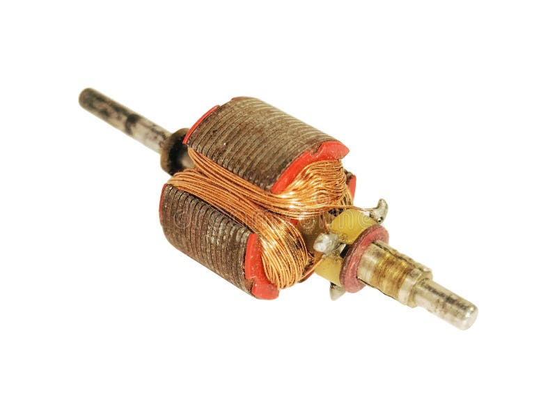 Small Motor Rotor or Electromagnet Image Stock Photo - Image of ...
