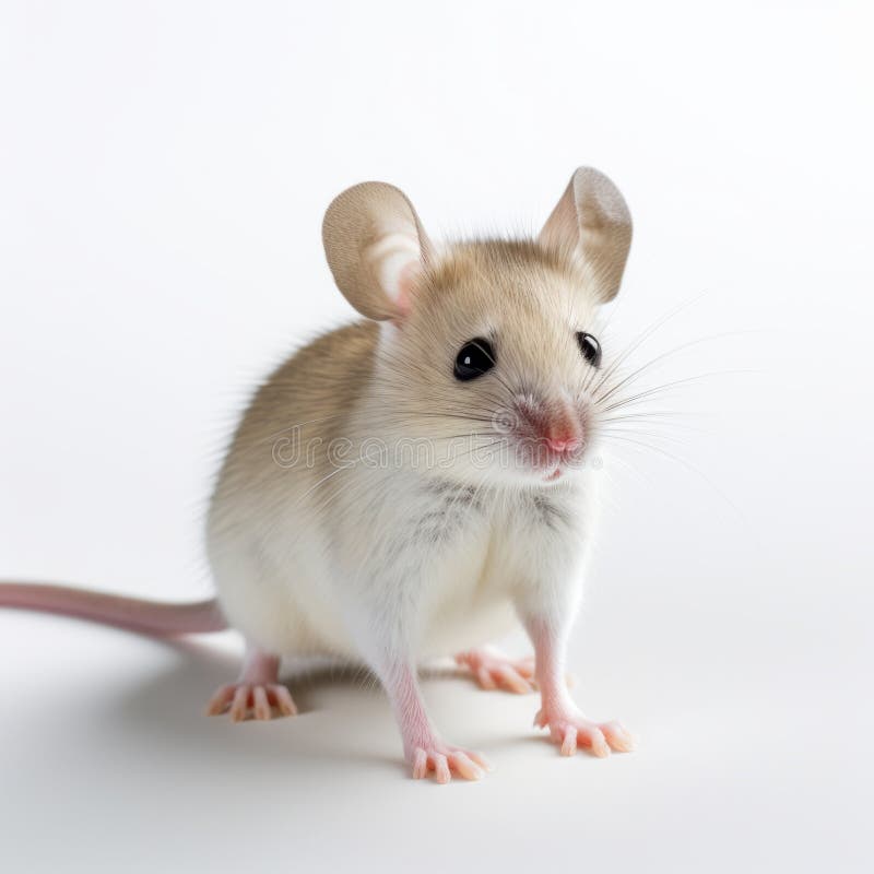 High Quality Ultra Hd Mouse on White Background Stock Illustration ...
