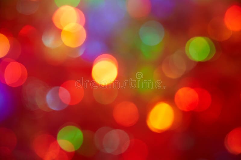 Small Multicolored Blurred Points of Light Stock Photo - Image of ...