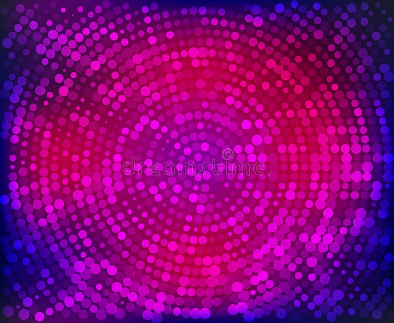 Abstract Colorful Random Dots Array Background Stock Vector ...