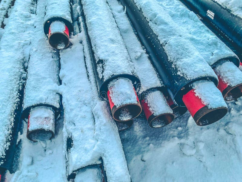 Small, Narrow Pipes for Laying Plumbing Communications. Material for ...