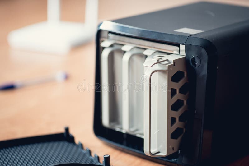 Small NAS server stock image. Image of center, cluster - 101759655