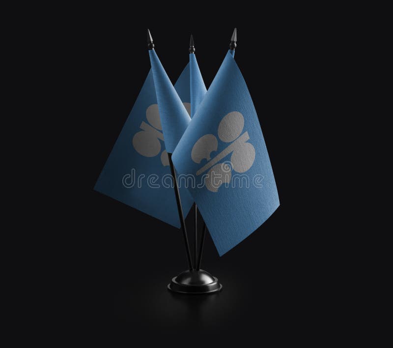 Small National Flags of the Organization of the Petroleum Exporting ...