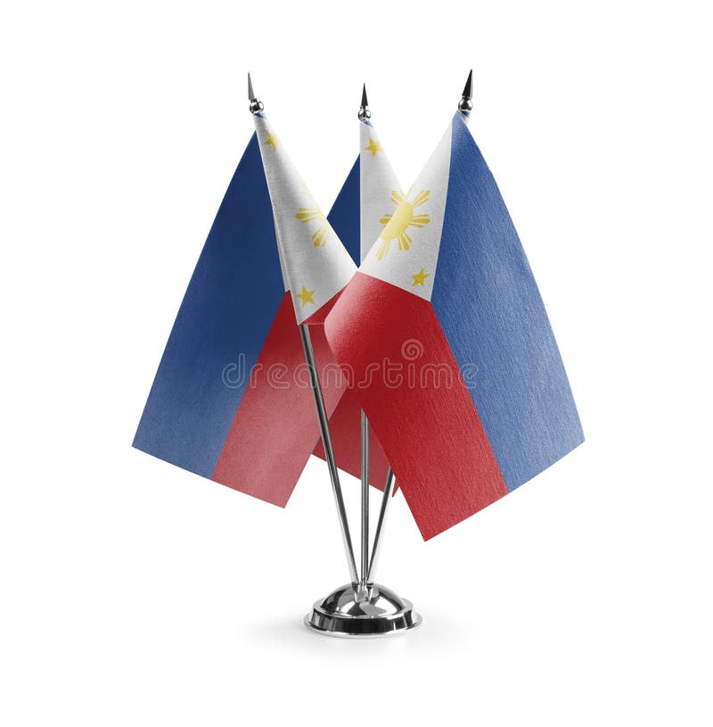 Small National Flags Philippines White Background Stock Photos - Free ...