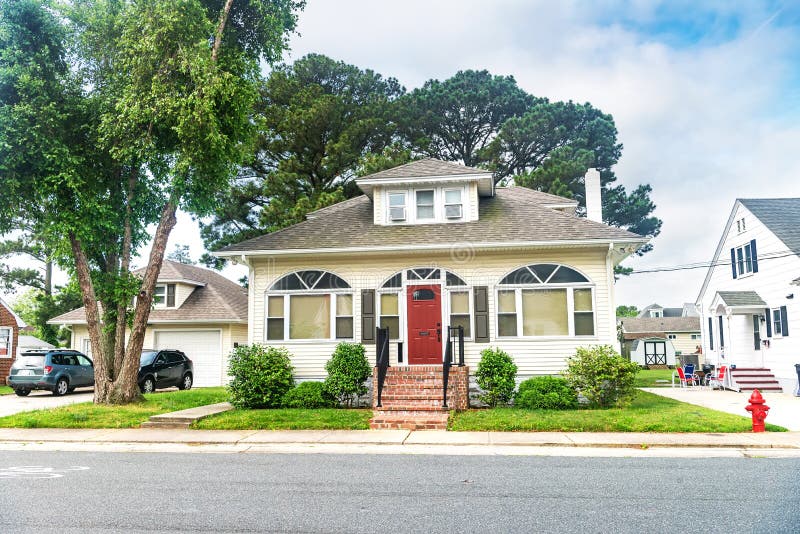 Small Nice House in a Village Near the Atlantic Ocean Editorial ...