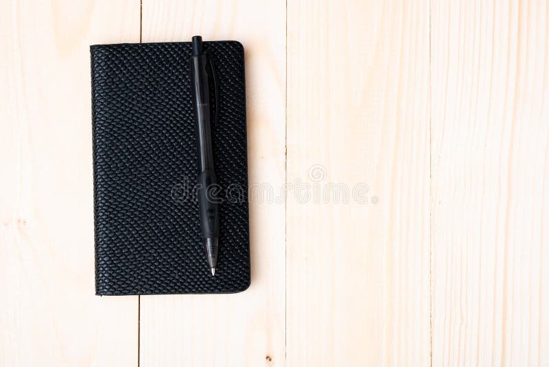 Small notepad with pen stock image. Image of paper, close - 78086525