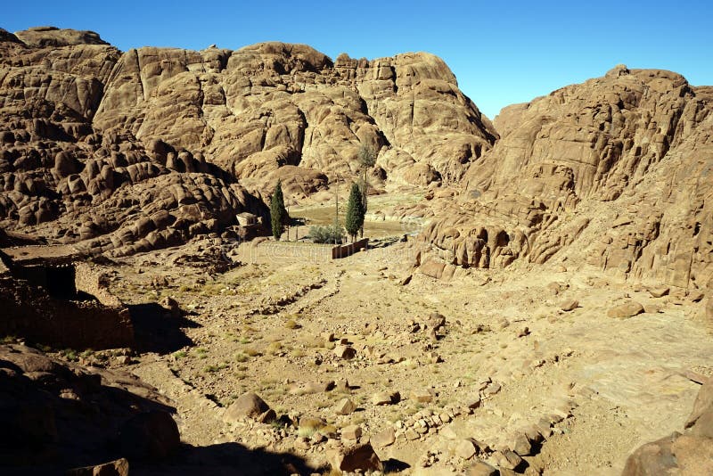 Small oasis stock photo. Image of mountain, rural, formation - 65354394