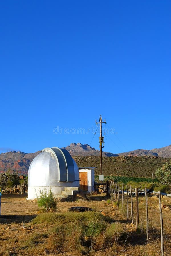 Small Observatory in Mountains Stock Image - Image of solitude, rock ...